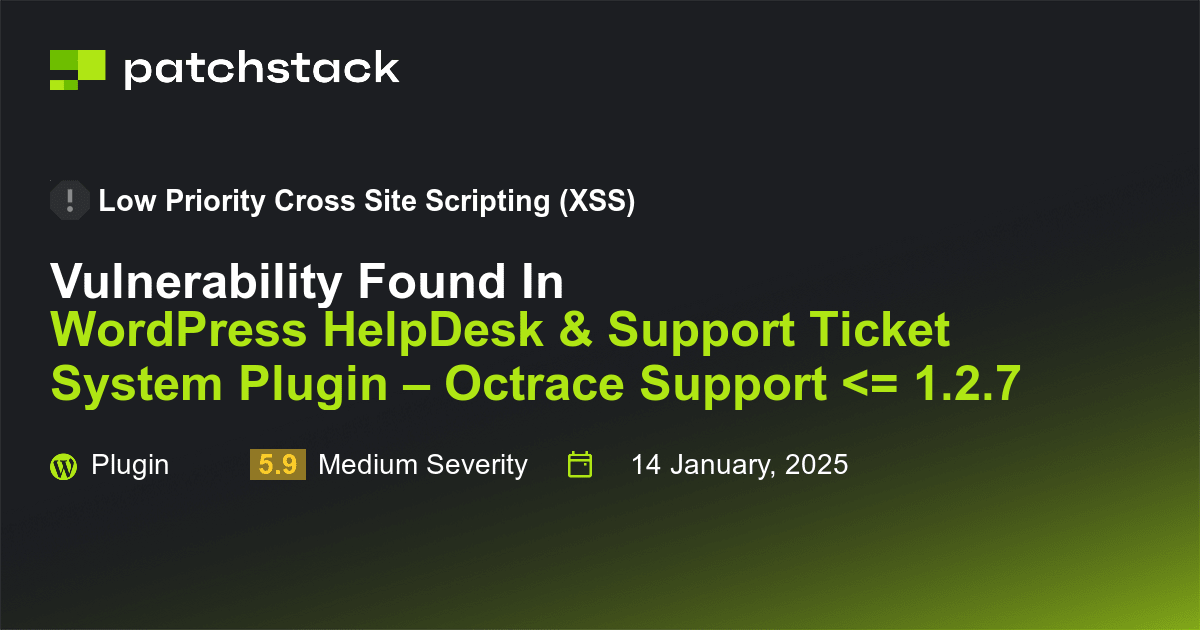 WordPress Octrace Support Pro plugin